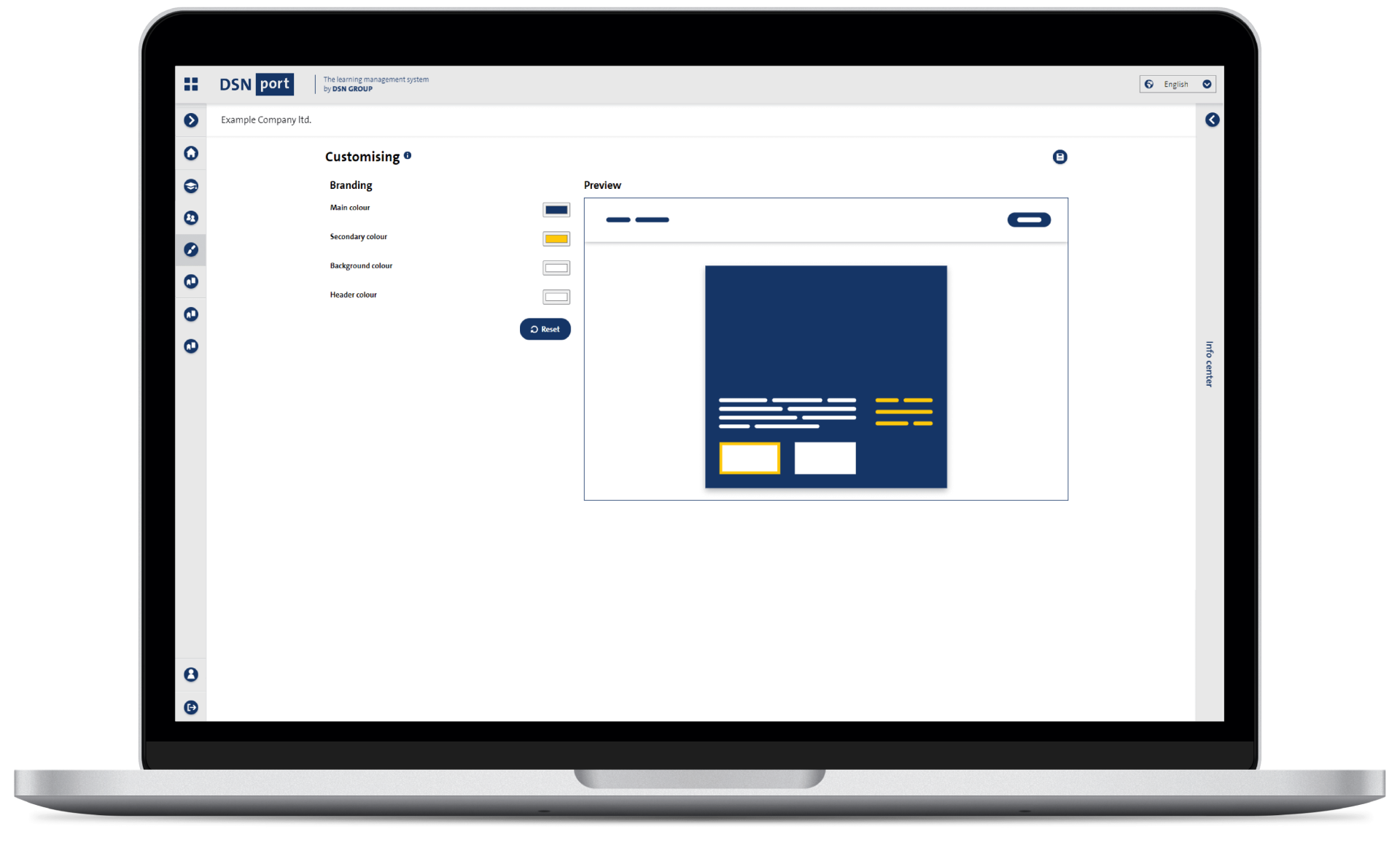 DSN port I Learning Management System (LMS)