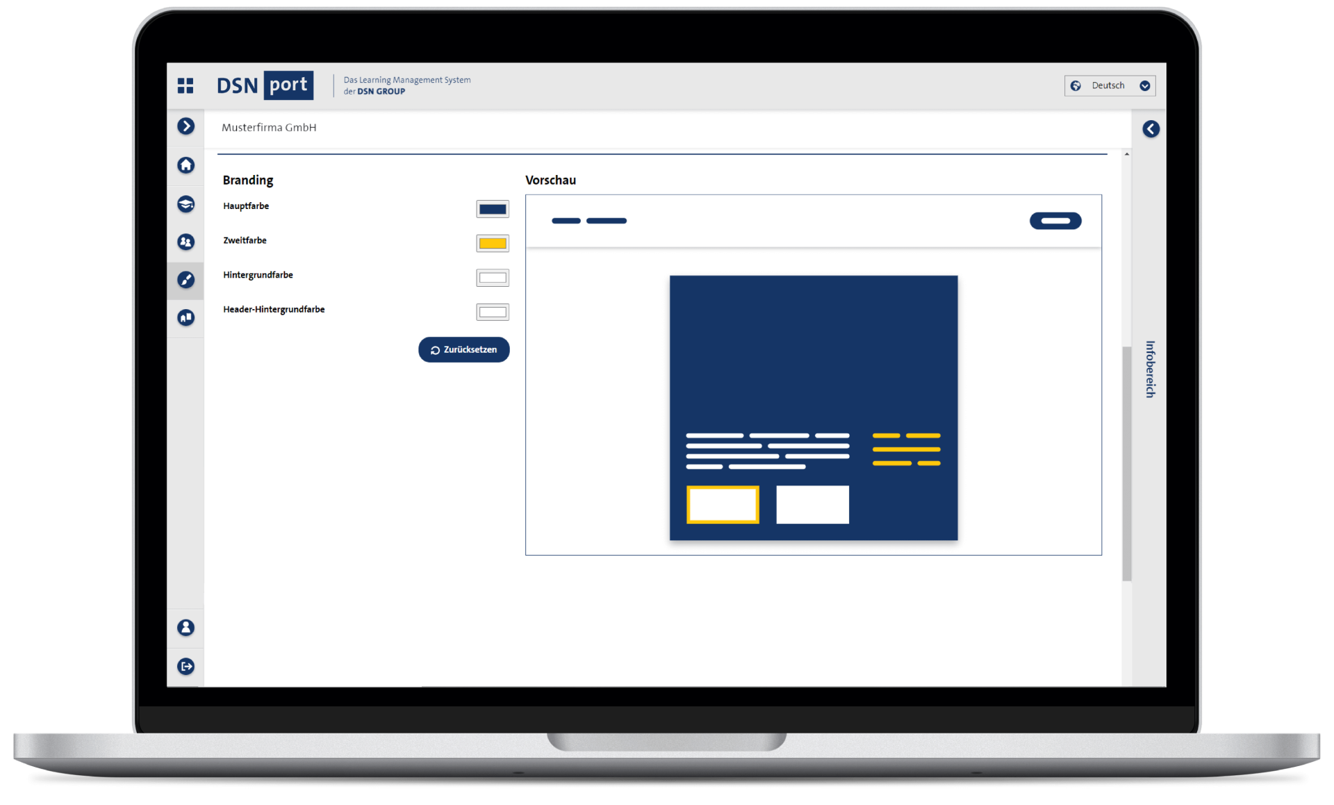 DSN traincenter I Learning Management System (LMS)